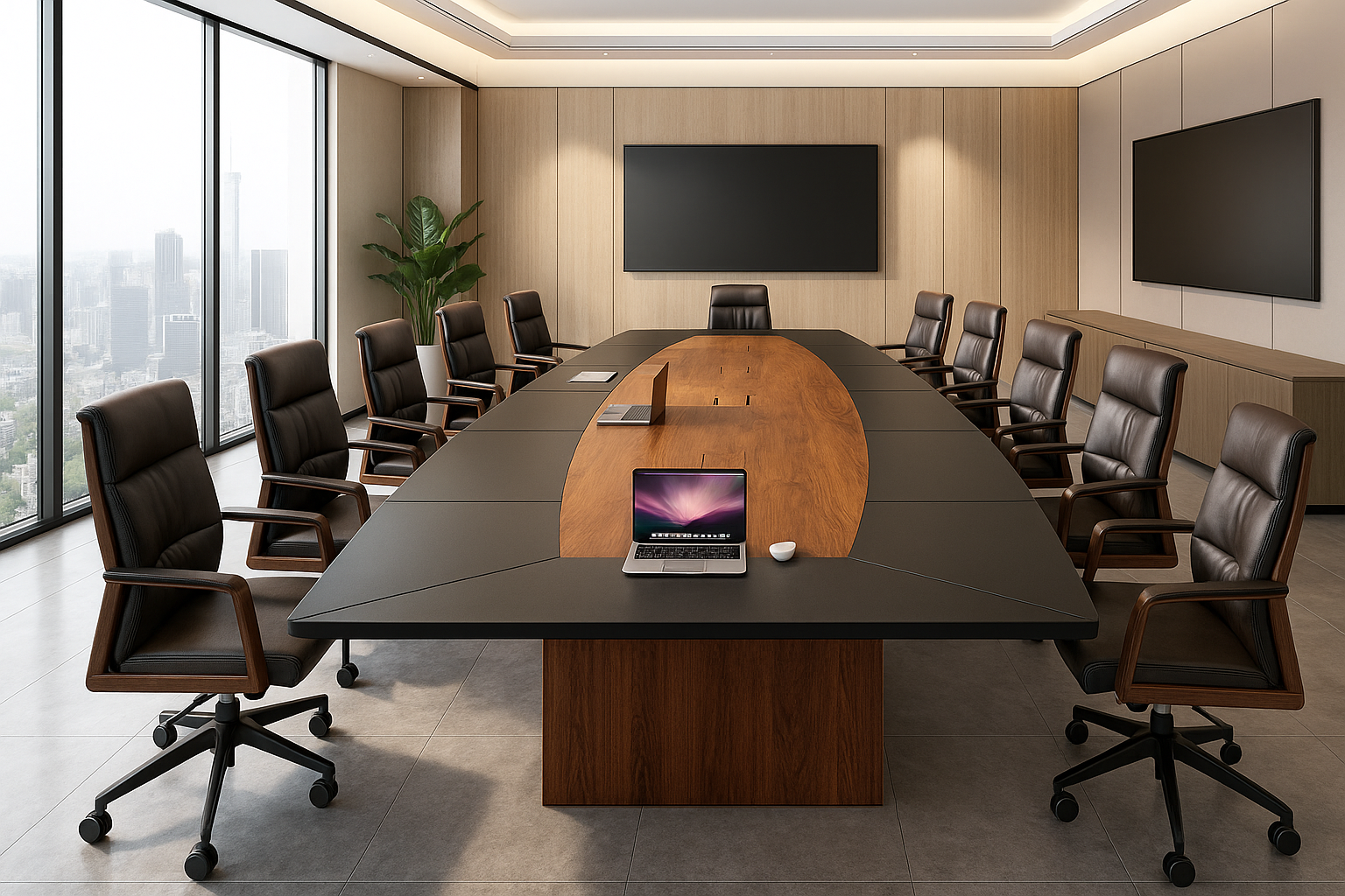 conference office wooden table – RAMA OFFICE FURNITURE